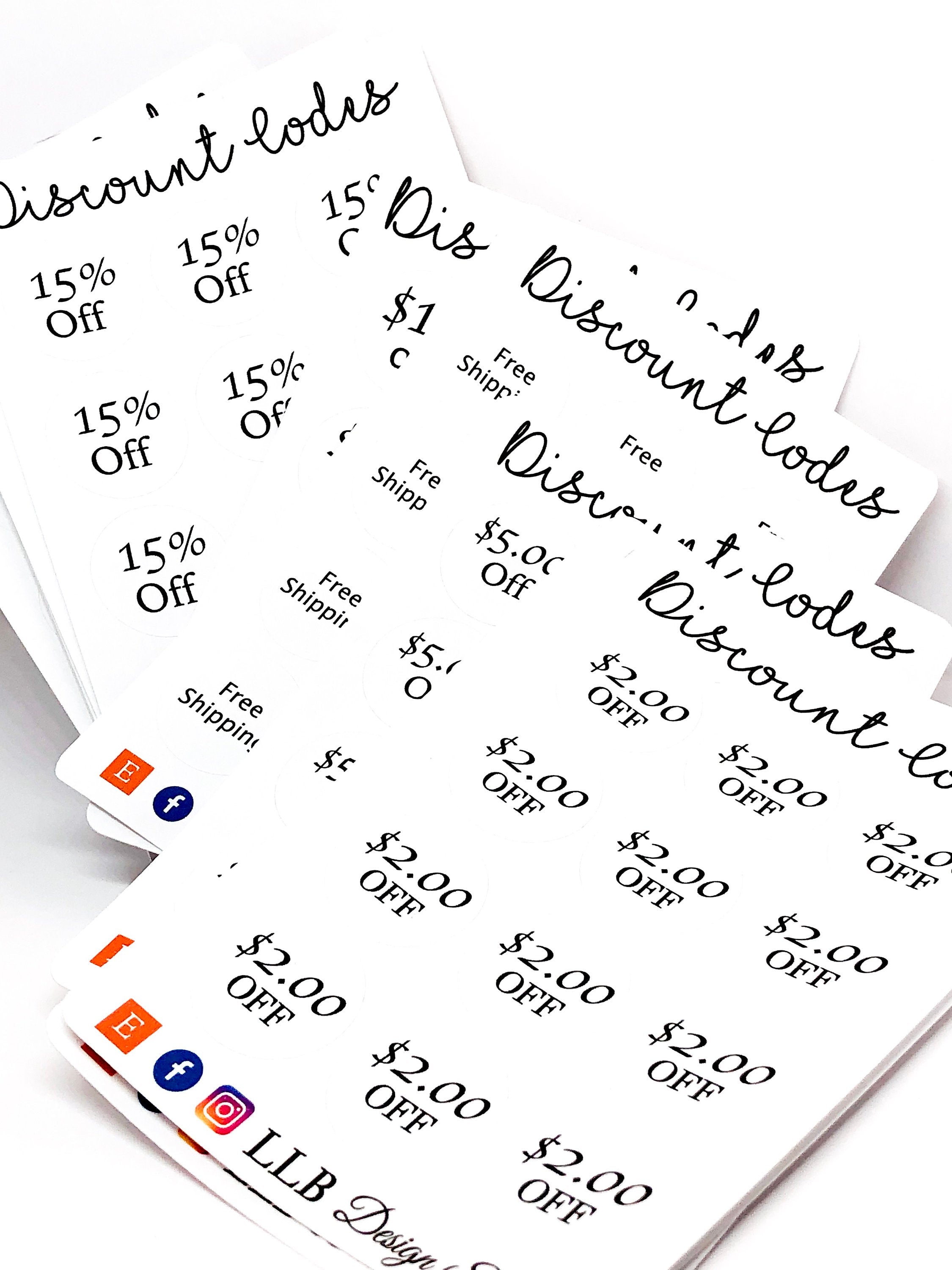 Scratch Off Card Discount Codes for Scratch Off Cards – LLBdesigns